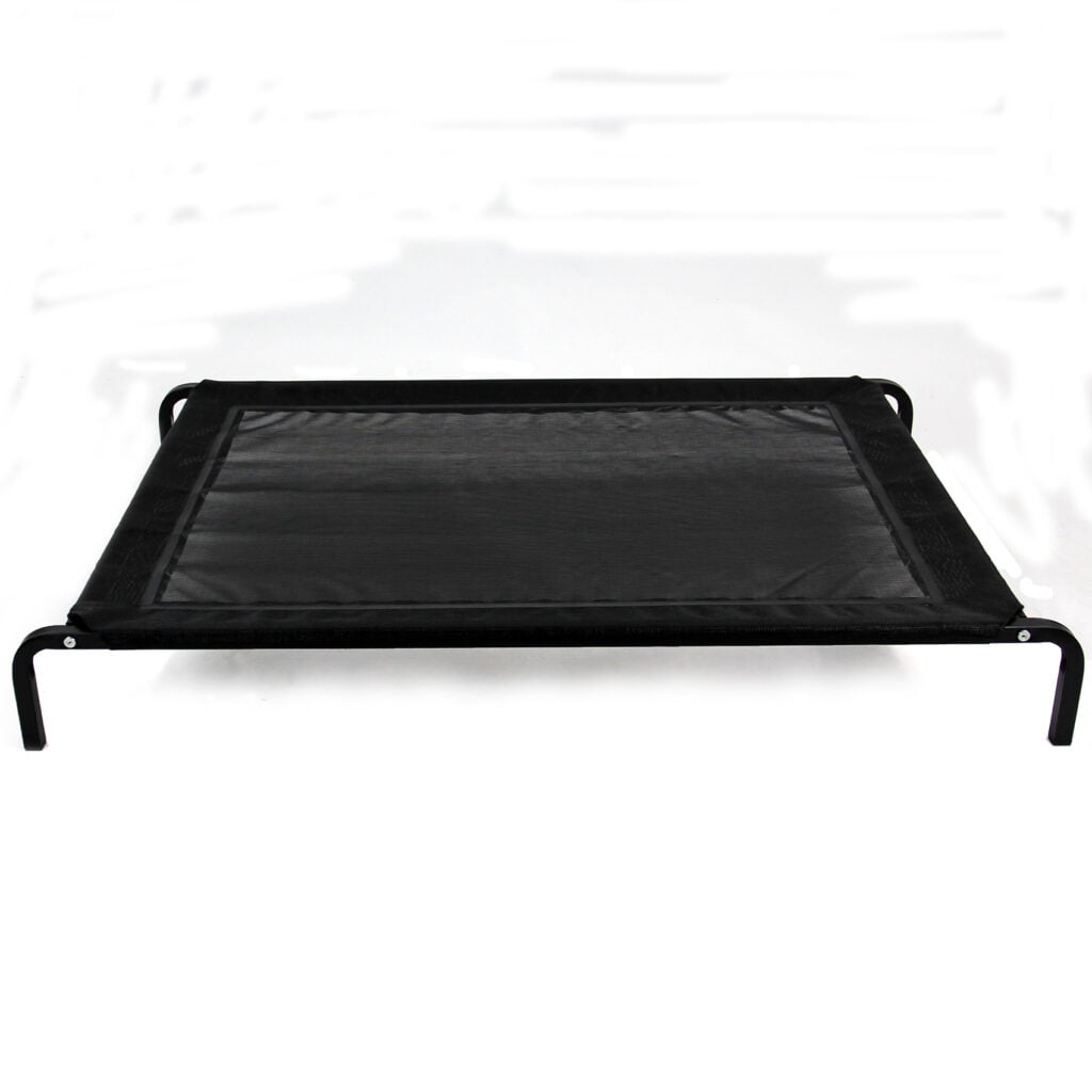Elevated Pet Bed Black Mesh - Welcome to Actiaspet