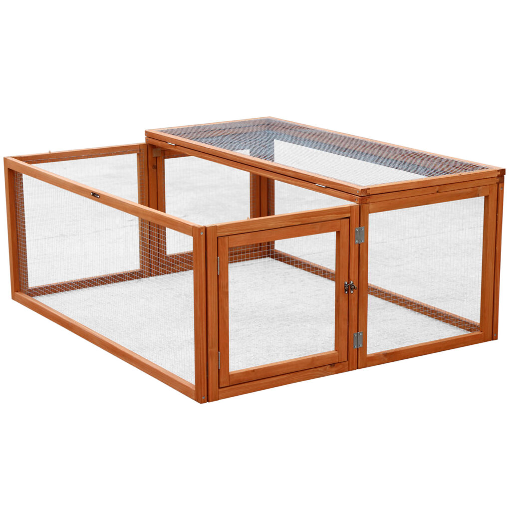 Wooden Pet Run With Roof - Welcome to Actiaspet