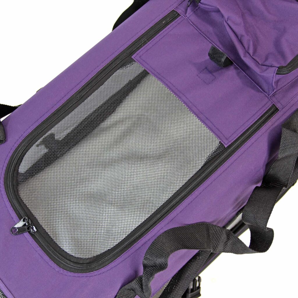 Foldable Pet Carrier Purple - Welcome to Actiaspet