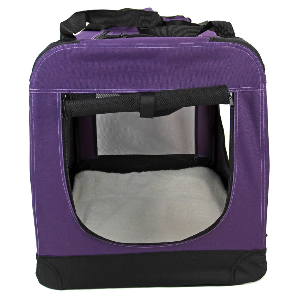 Foldable Pet Carrier Purple - Welcome to Actiaspet