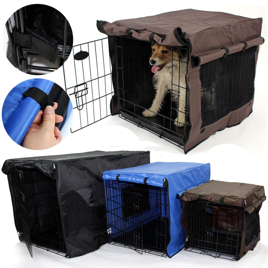 Waterproof Dog Cage Cover Blue - Welcome to Actiaspet
